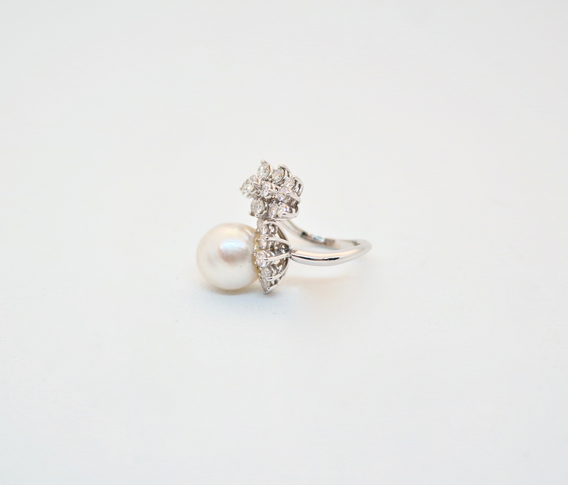 Sortija perla australiana con diamantes VENDIDO/SOLD - El Taxador Perla ...